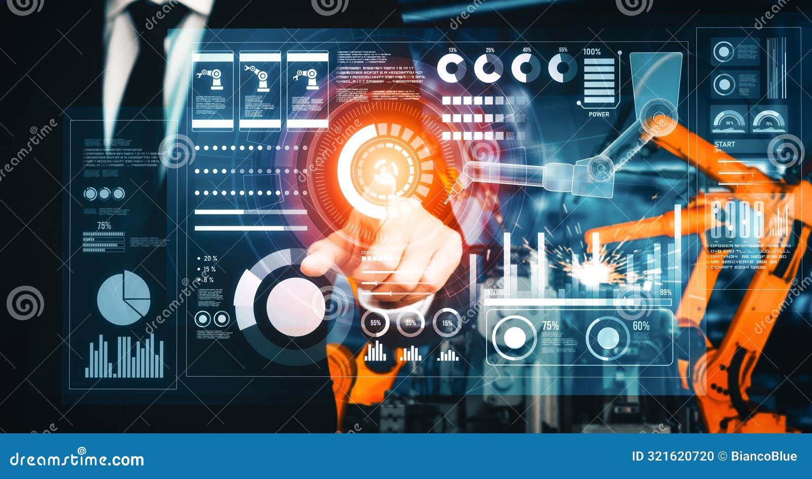 MLP Advanced Robot Arm System for Digital Industry and Factory Robotic ...