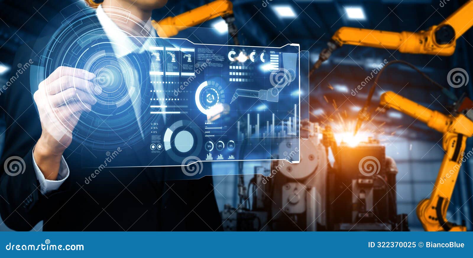 MLP Advanced Robot Arm System for Digital Industry and Factory Robotic ...