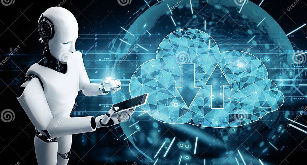 MLP AI Robot Using Cloud Computing Technology To Store Data on Online ...