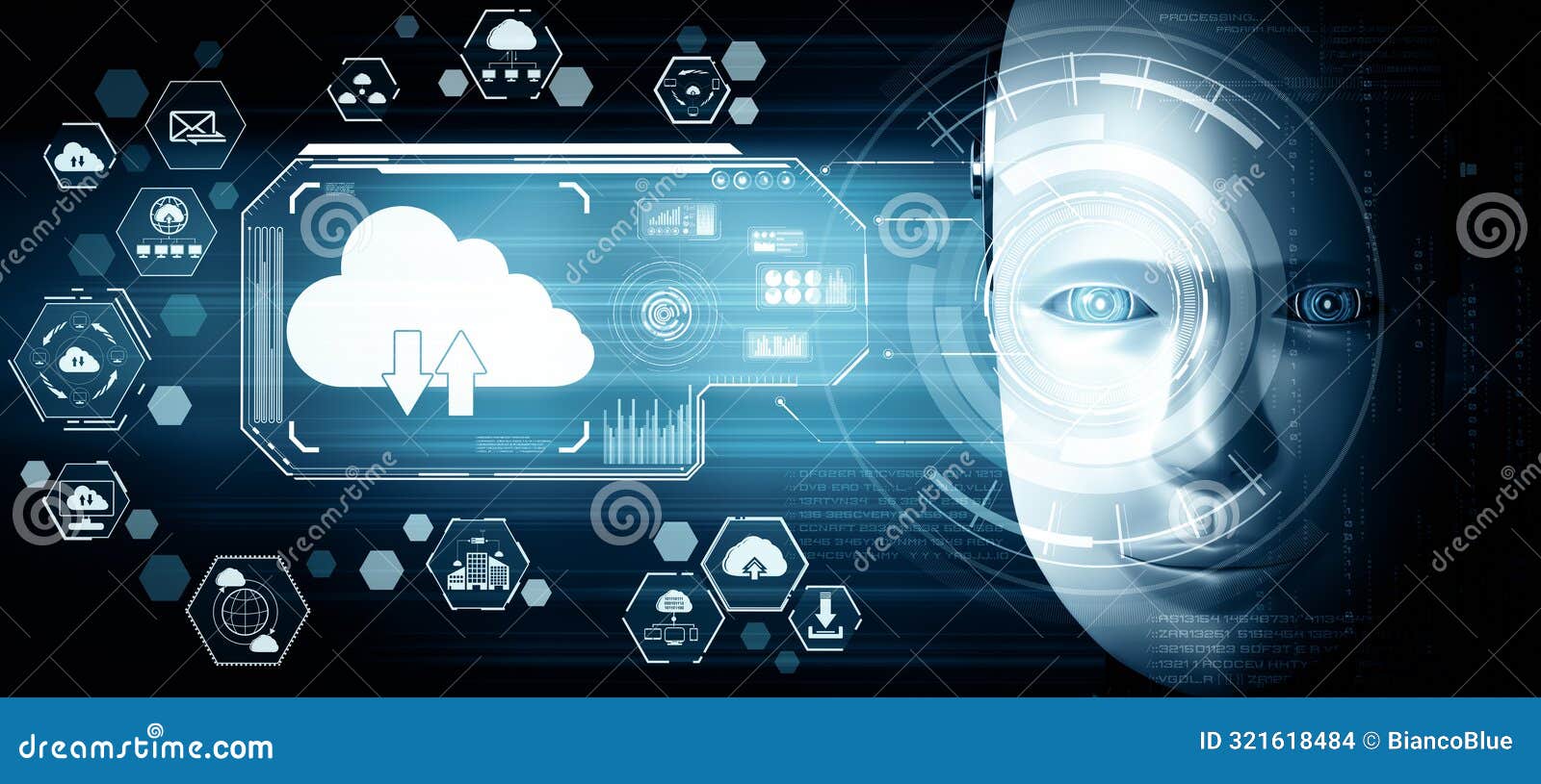 MLP AI Robot Using Cloud Computing Technology To Store Data on Online ...