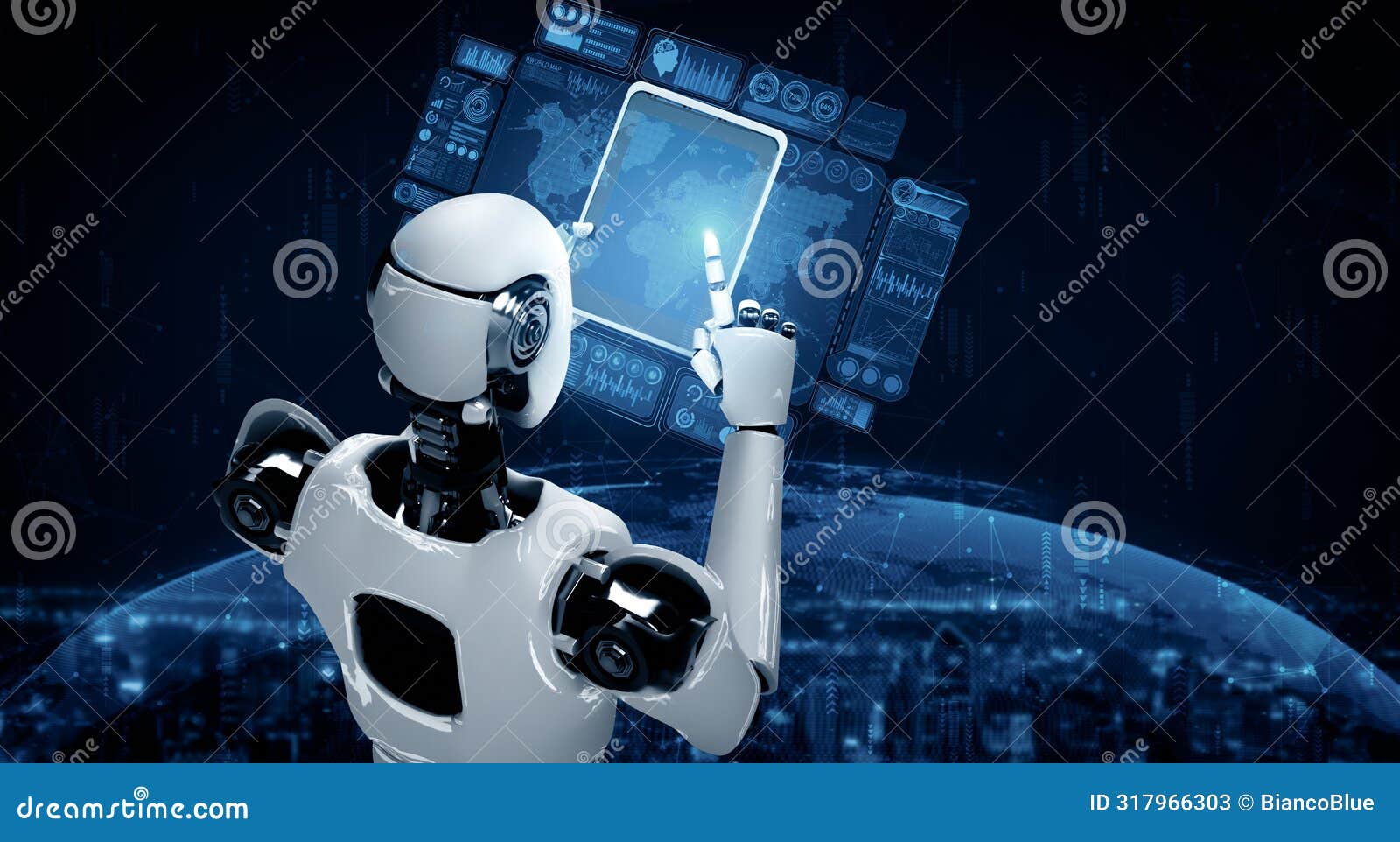 MLP Robot Humanoid Using Tablet Computer for Global Network Connection ...