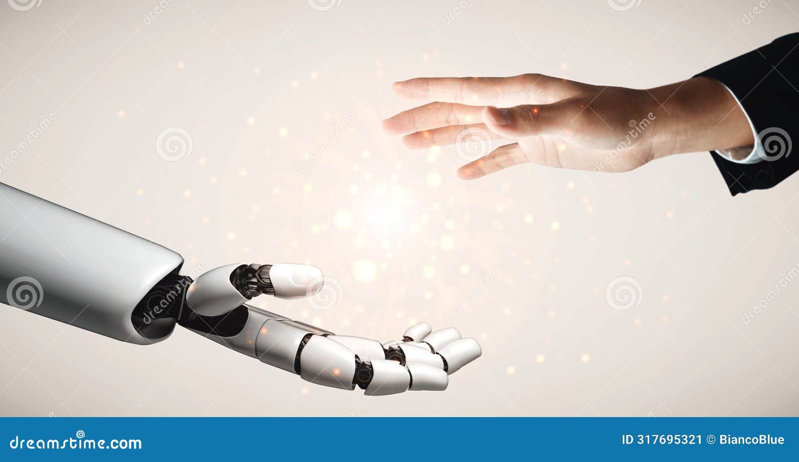 MLP Future Artificial Intelligence Robot and Cyborg. Stock Illustration ...