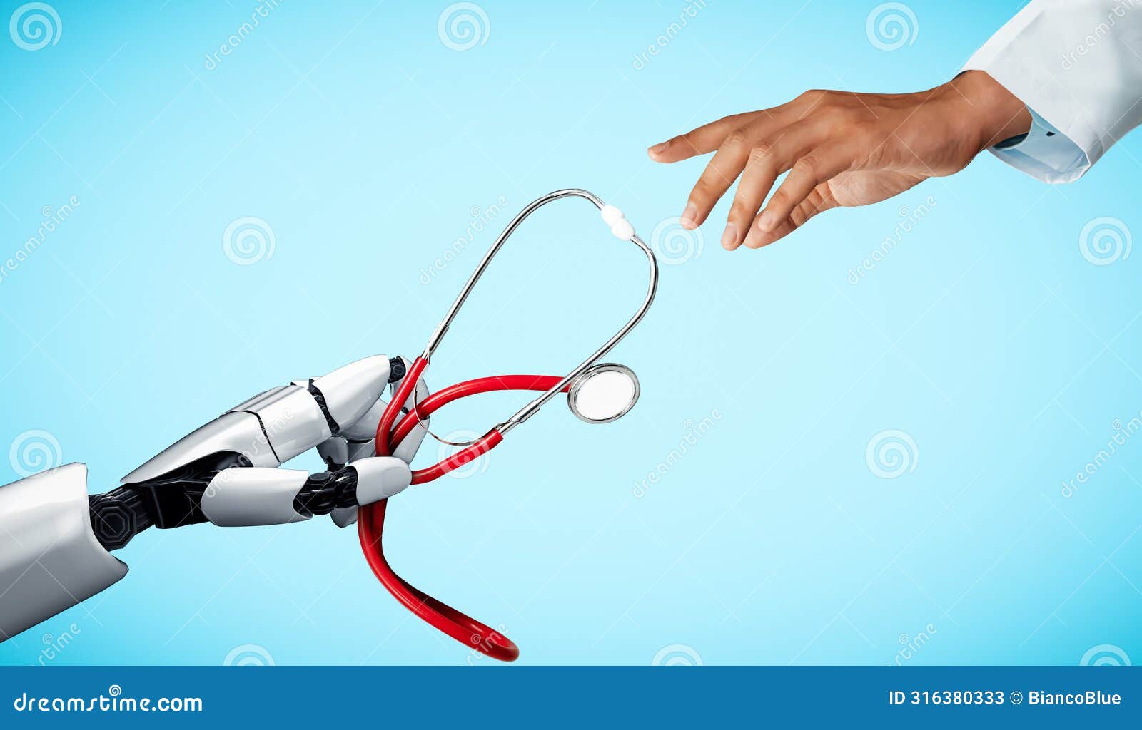 MLP 3D Rendering Medical Artificial Intelligence Robot Stock ...