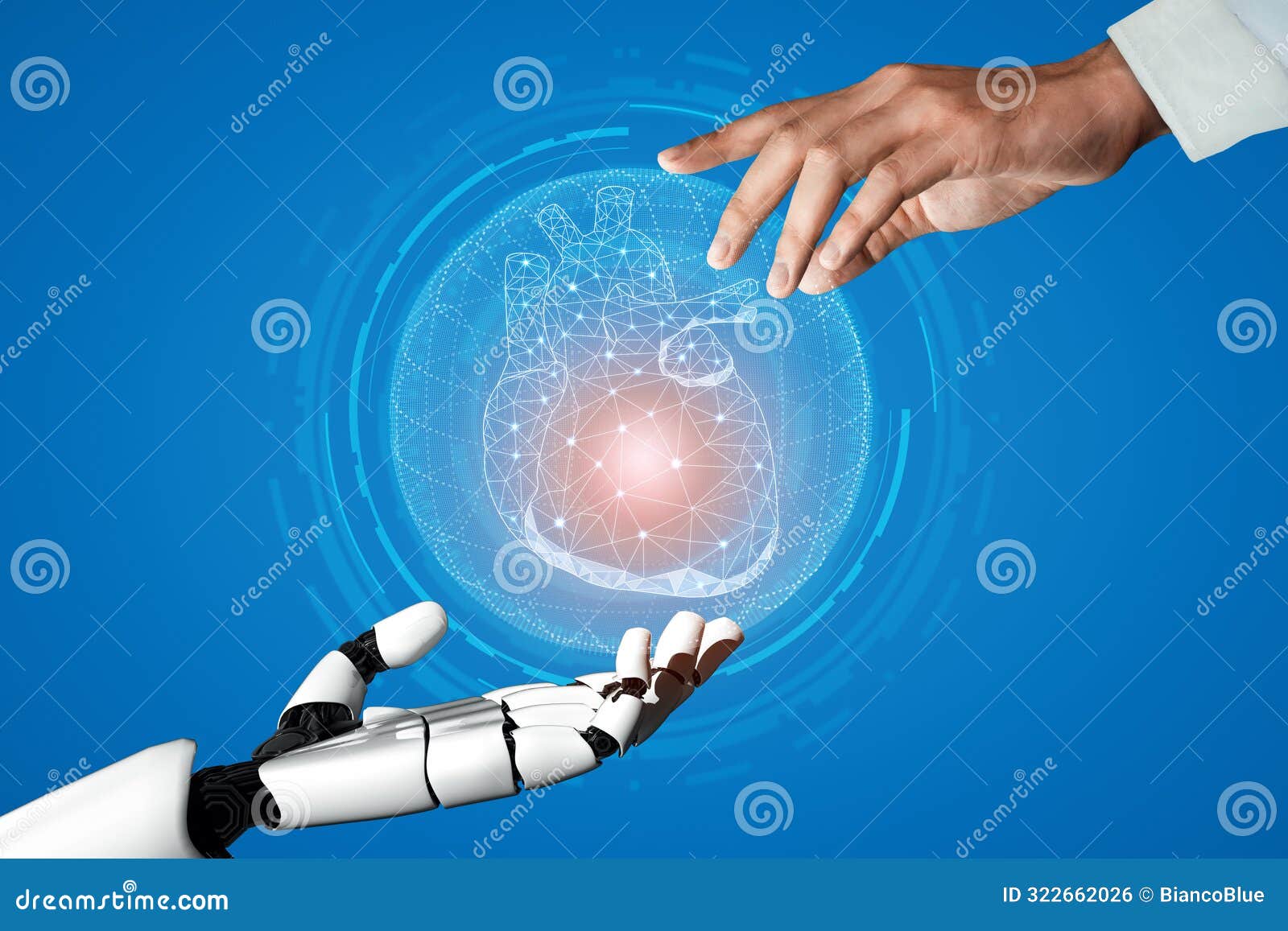 MLP 3D Rendering Medical Artificial Intelligence Robot Stock ...