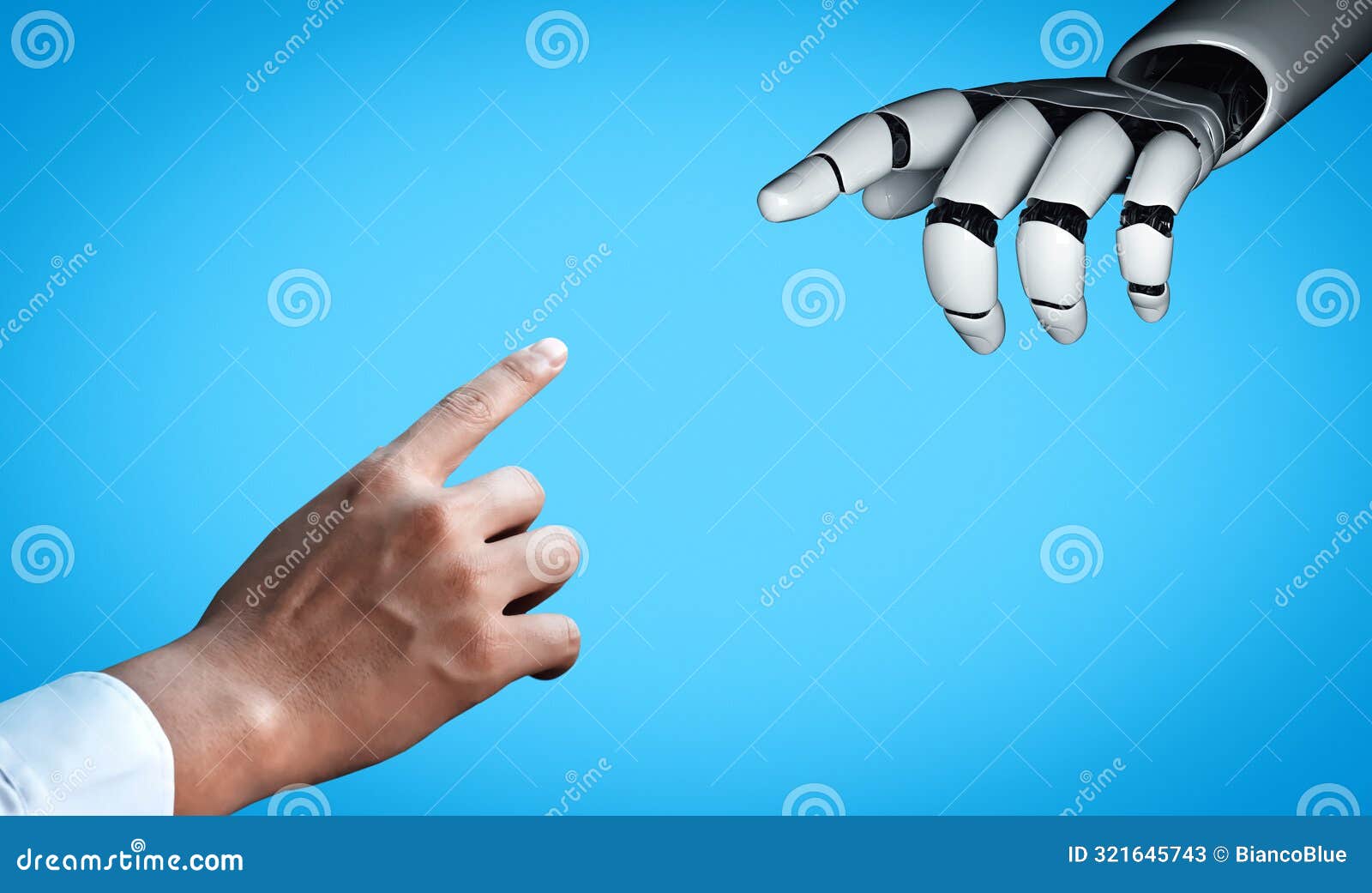 MLP Future Artificial Intelligence Robot and Cyborg. Stock Illustration ...