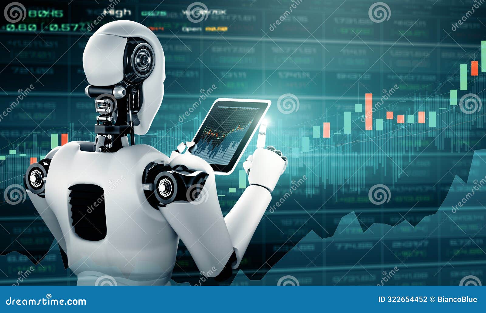 MLP Future Financial Technology Controlled by AI Robot Using Machine ...