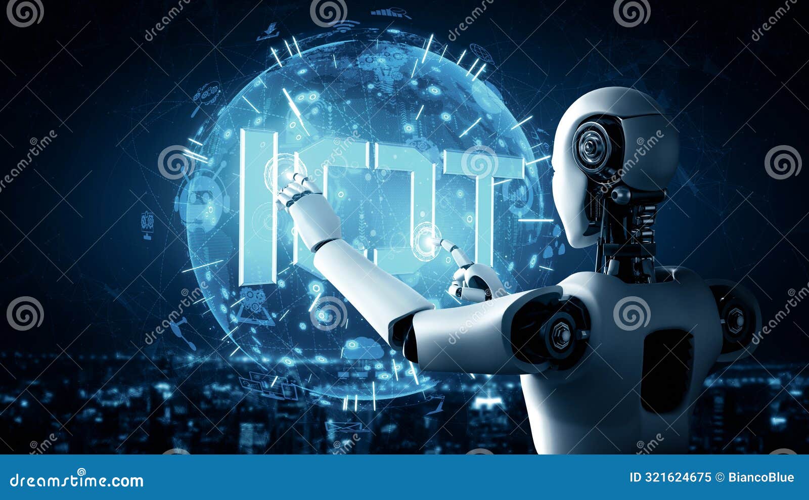 MLP Internet Connection Controlled by AI Robot and Machine Learning ...