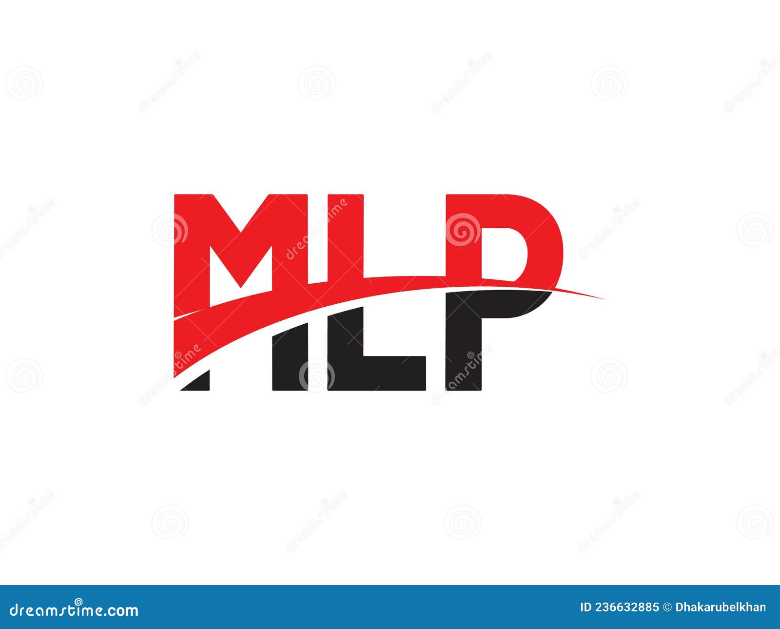 MLP Letter Initial Logo Design Stock Vector - Illustration of icon ...