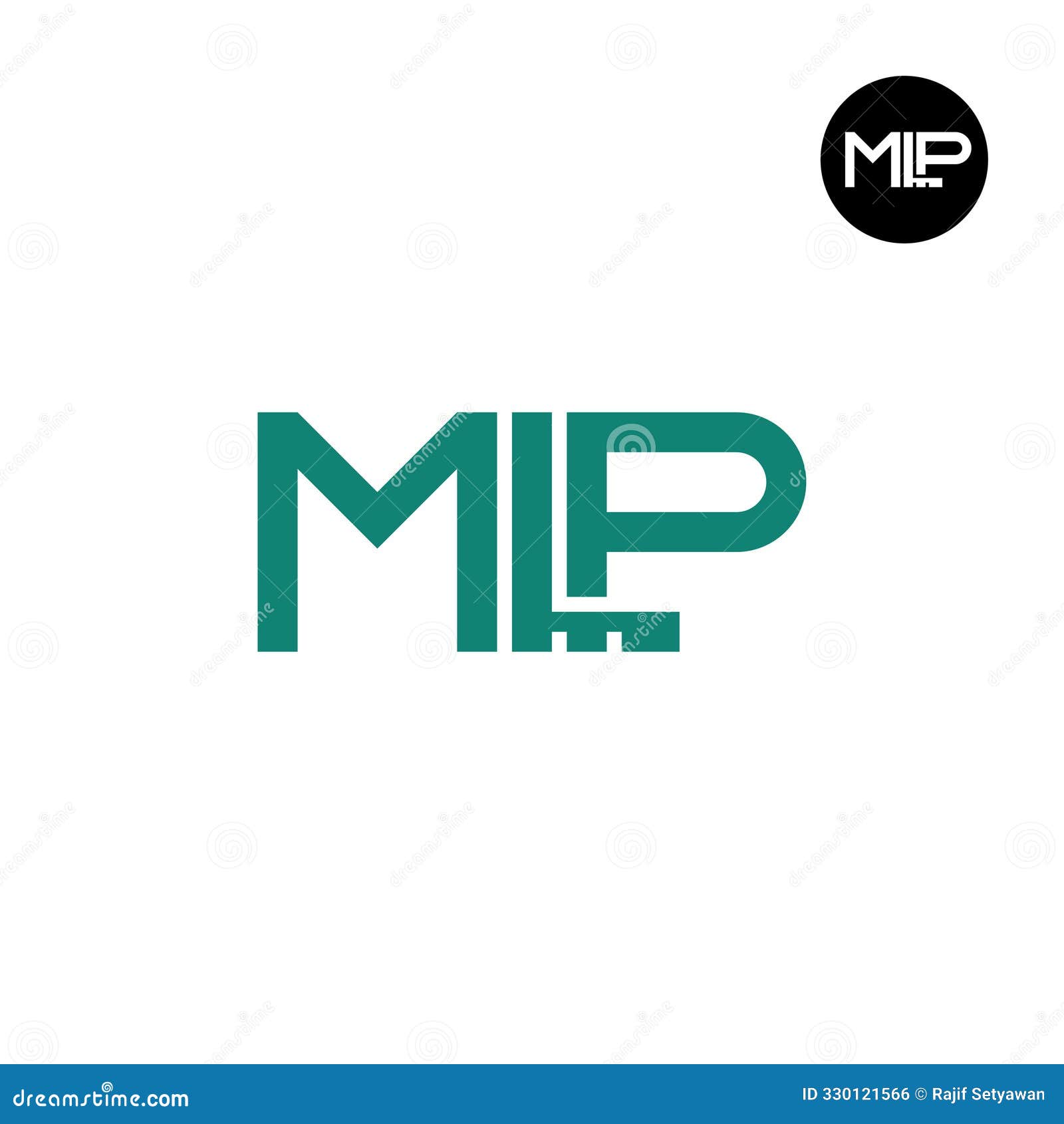 MLP Logo Letter Monogram Design Stock Vector - Illustration of letters ...
