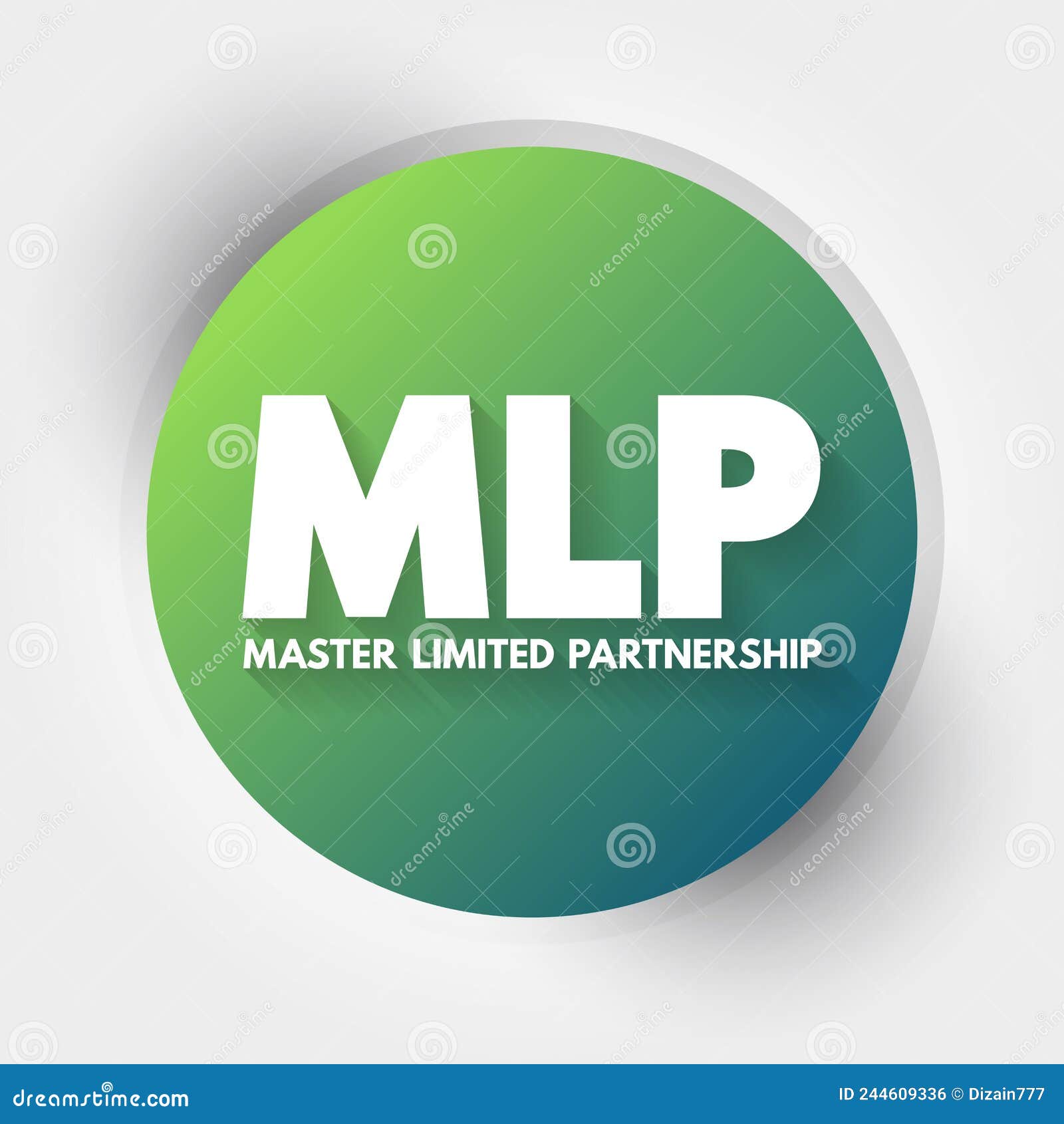 MLP - Master Limited Partnership Acronym, Business Concept Background ...