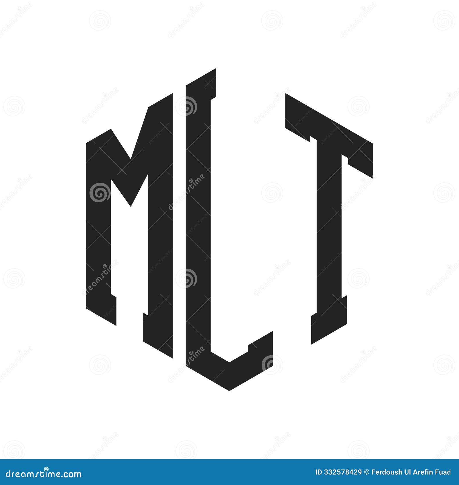 MLT Logo Design. Initial Letter MLT Monogram Logo Using Hexagon Shape ...