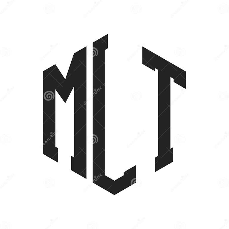 MLT Logo Design. Initial Letter MLT Monogram Logo Using Hexagon Shape ...