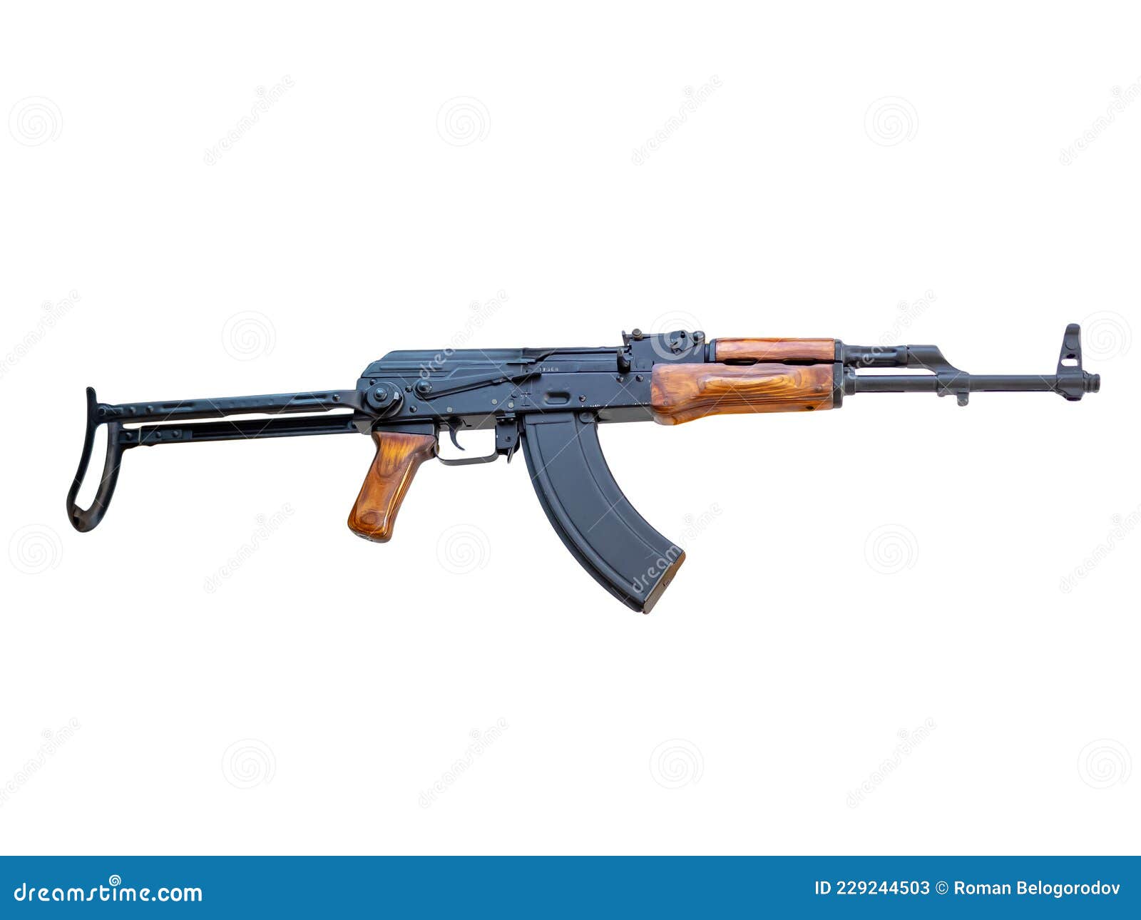 AK-47 Kalashnikov Automatic Gun Rifle USSR Russia Stock Image ...