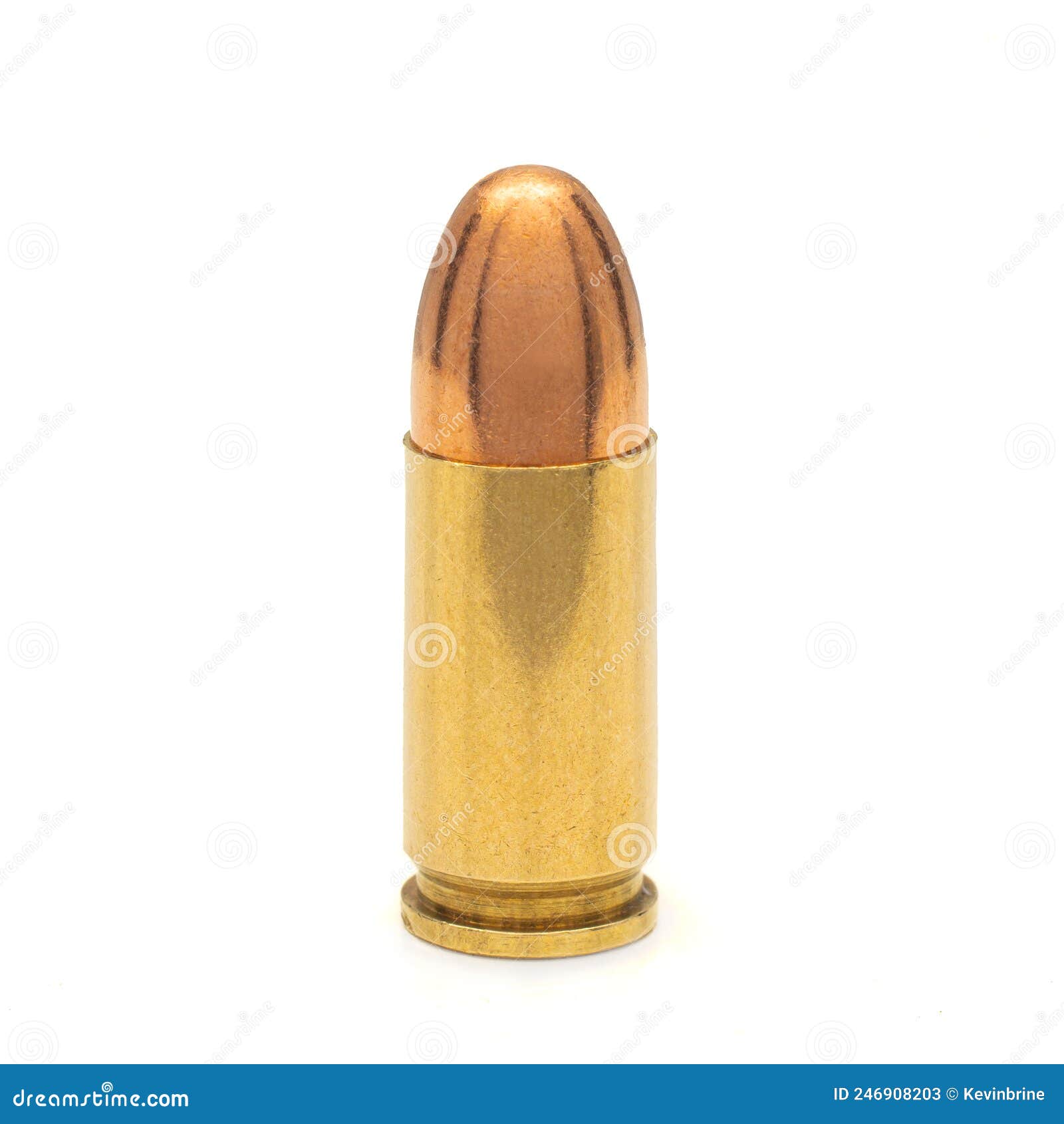 Nine mm Bullet stock image. Image of military, shoot - 246908203