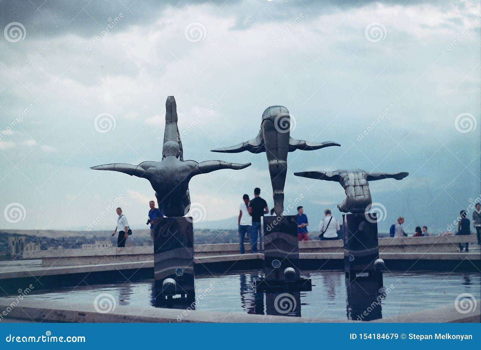 Cascade Yerevan Armenia editorial stock image. Image of cascade - 154184679