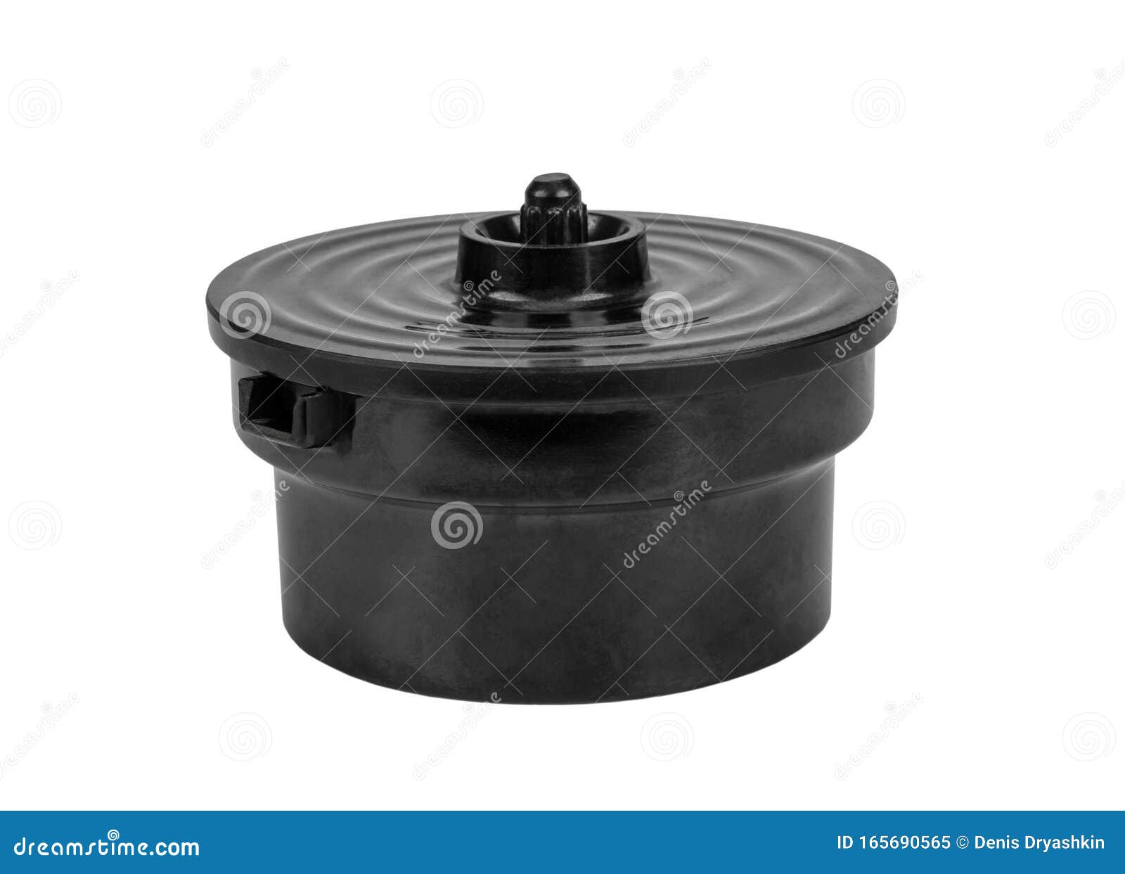 35mm Film Developing Container Stock Image - Image of coil, black ...