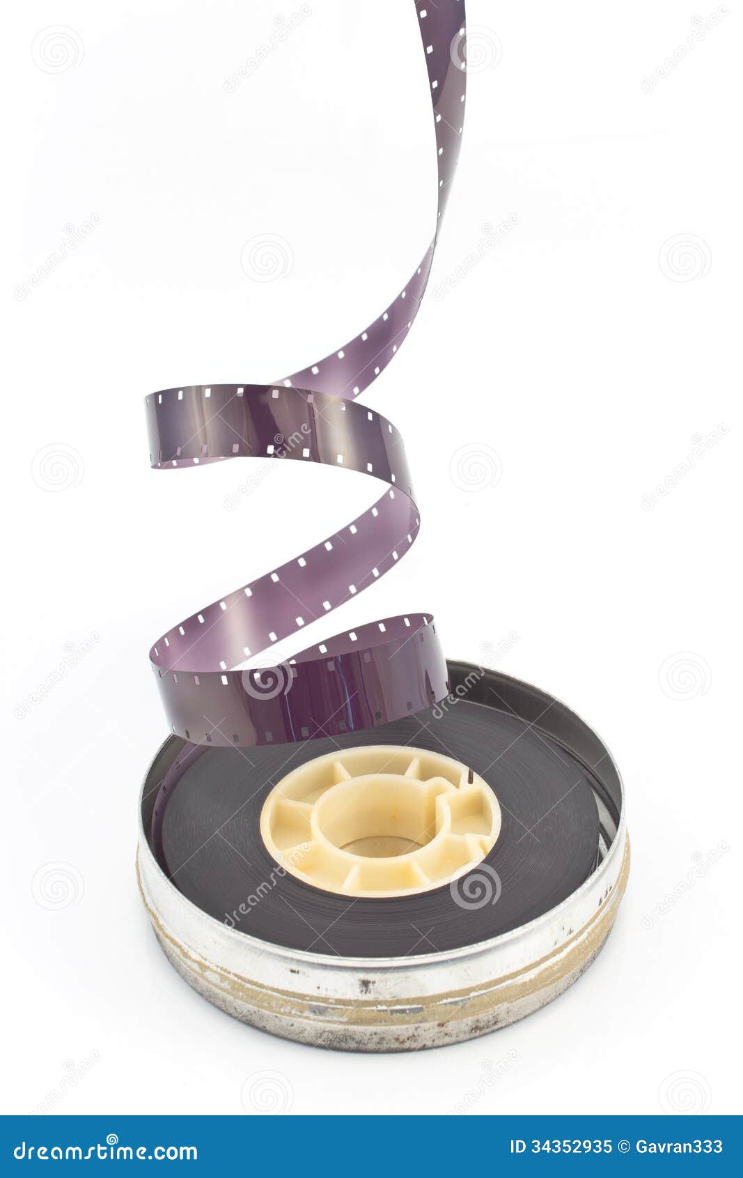 16mm film reel stock image. Image of spool, media, projector - 34352935