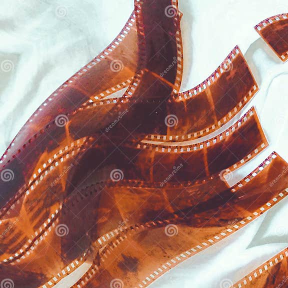 35mm Film Roll. Developing Negatives Stock Photo - Image of developing ...