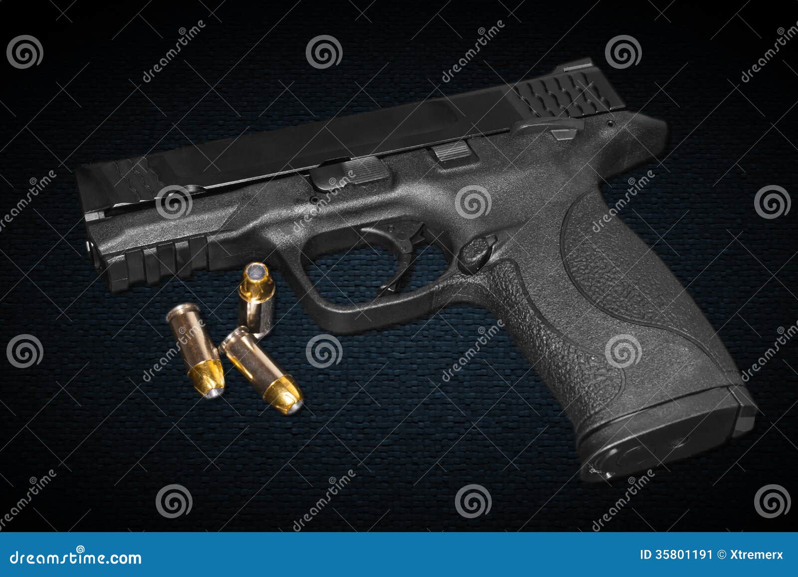 A 45 mm gun stock image. Image of outlaw, dollar, protection - 35801191