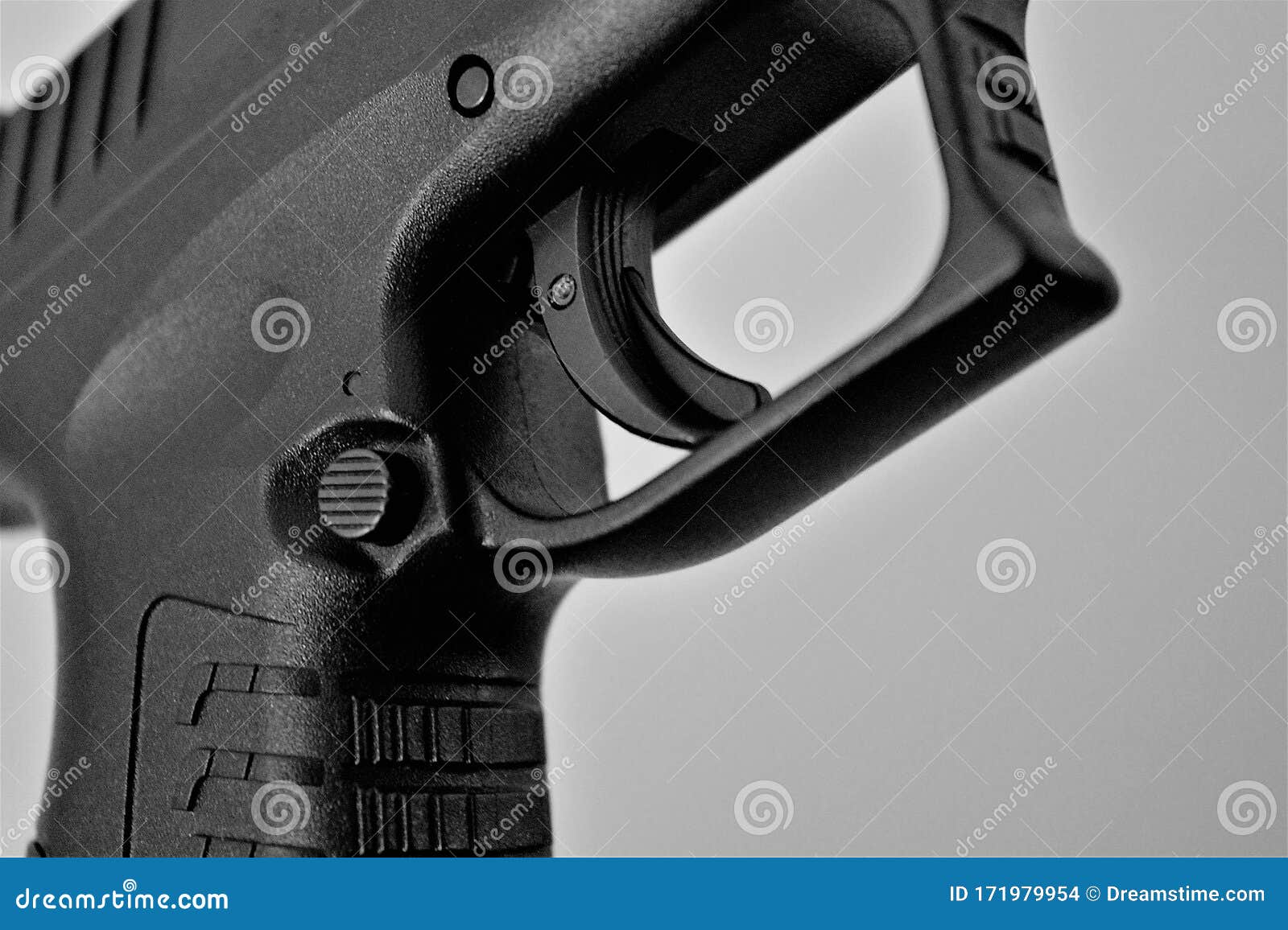 9mm Handgun Trigger stock photo. Image of amendment - 171979954
