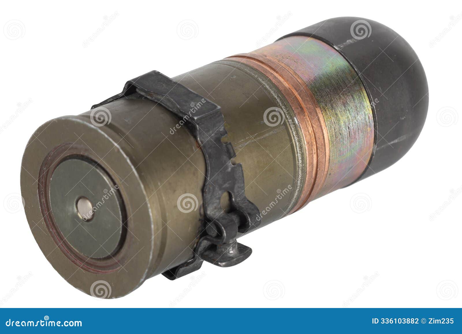 40mm hi-velocity grenade stock photo. Image of explosion - 336103882