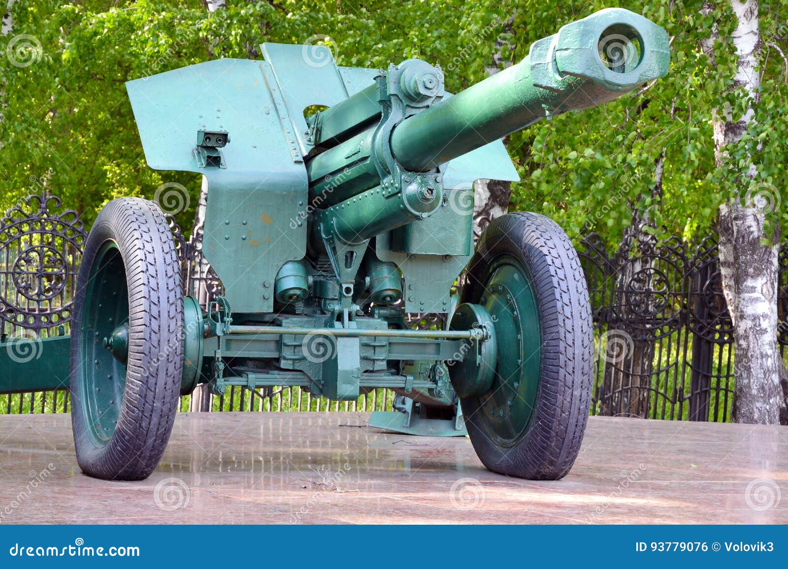 152 Mm Howitzer Model of 1943. Stock Photo - Image of world, power ...