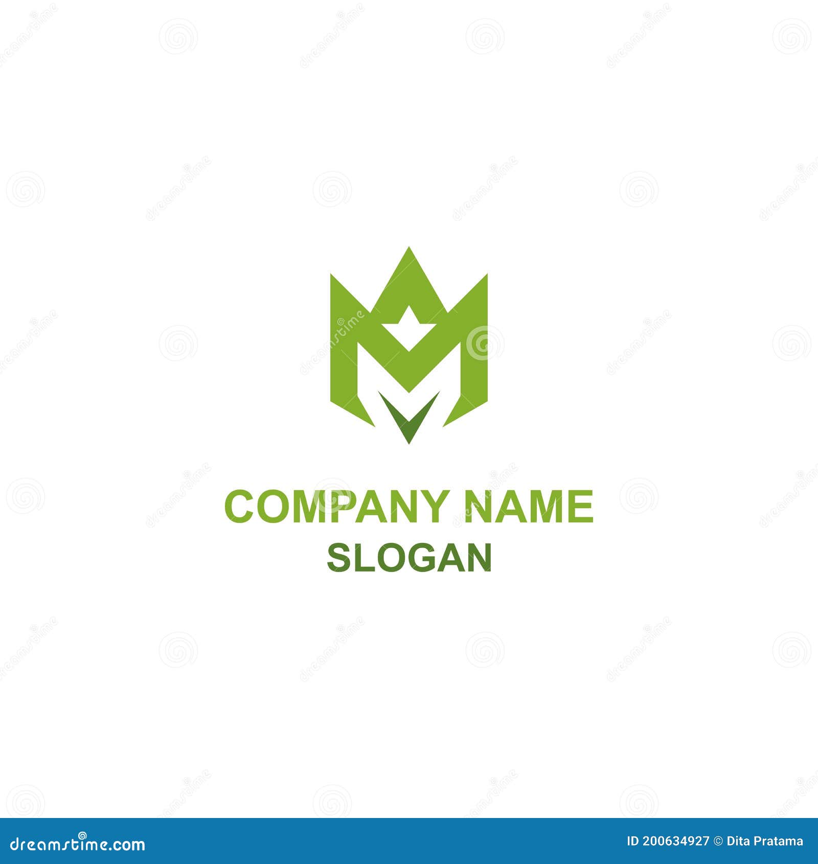 MM Letter Initial Logo, M in Bold Style, and M in Negative Space Style ...