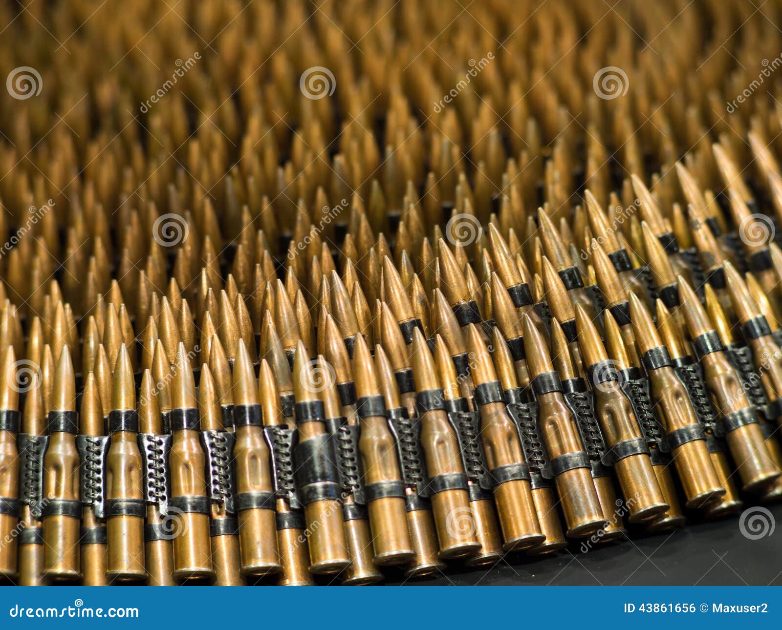 7.62mm machinegun bullets stock photo. Image of terrorism - 43861656