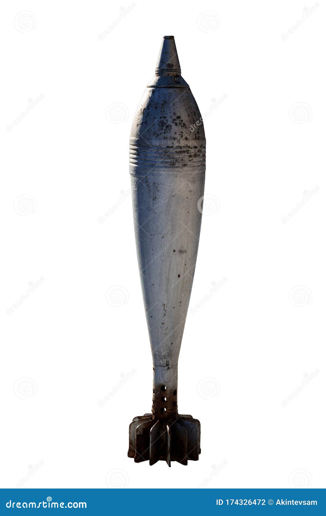 120 mm Mortar grenade stock photo. Image of danger, ammunition - 174326472