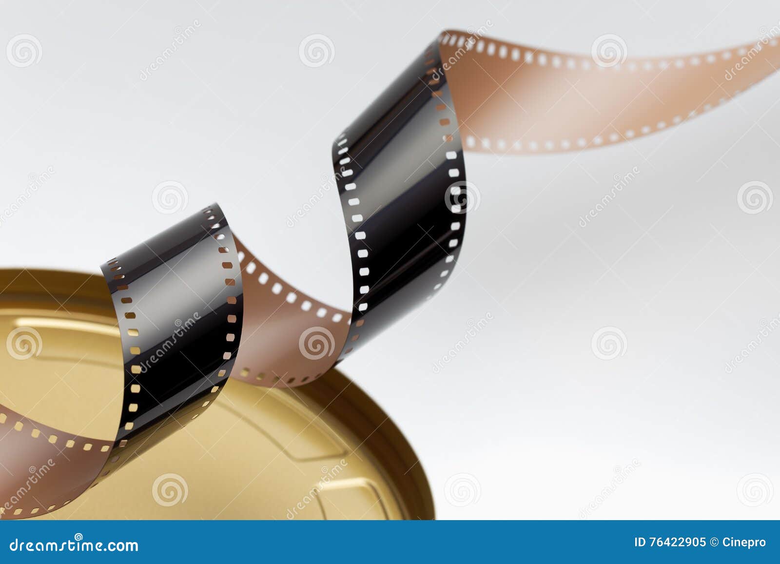 35 mm Motion Picture Film stock image. Image of closeup - 76422905