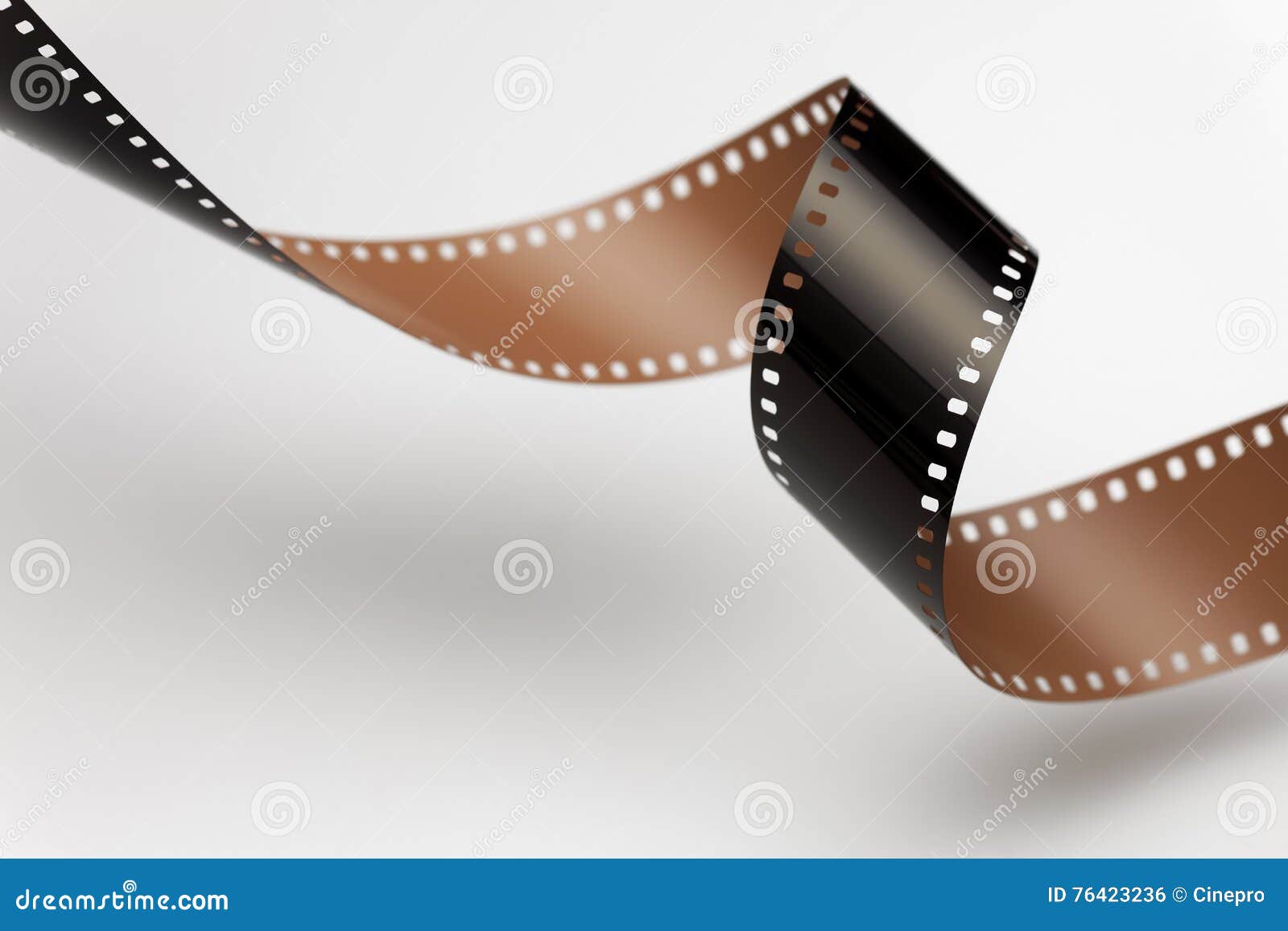 35 mm Motion Picture Film stock photo. Image of movie - 76423236