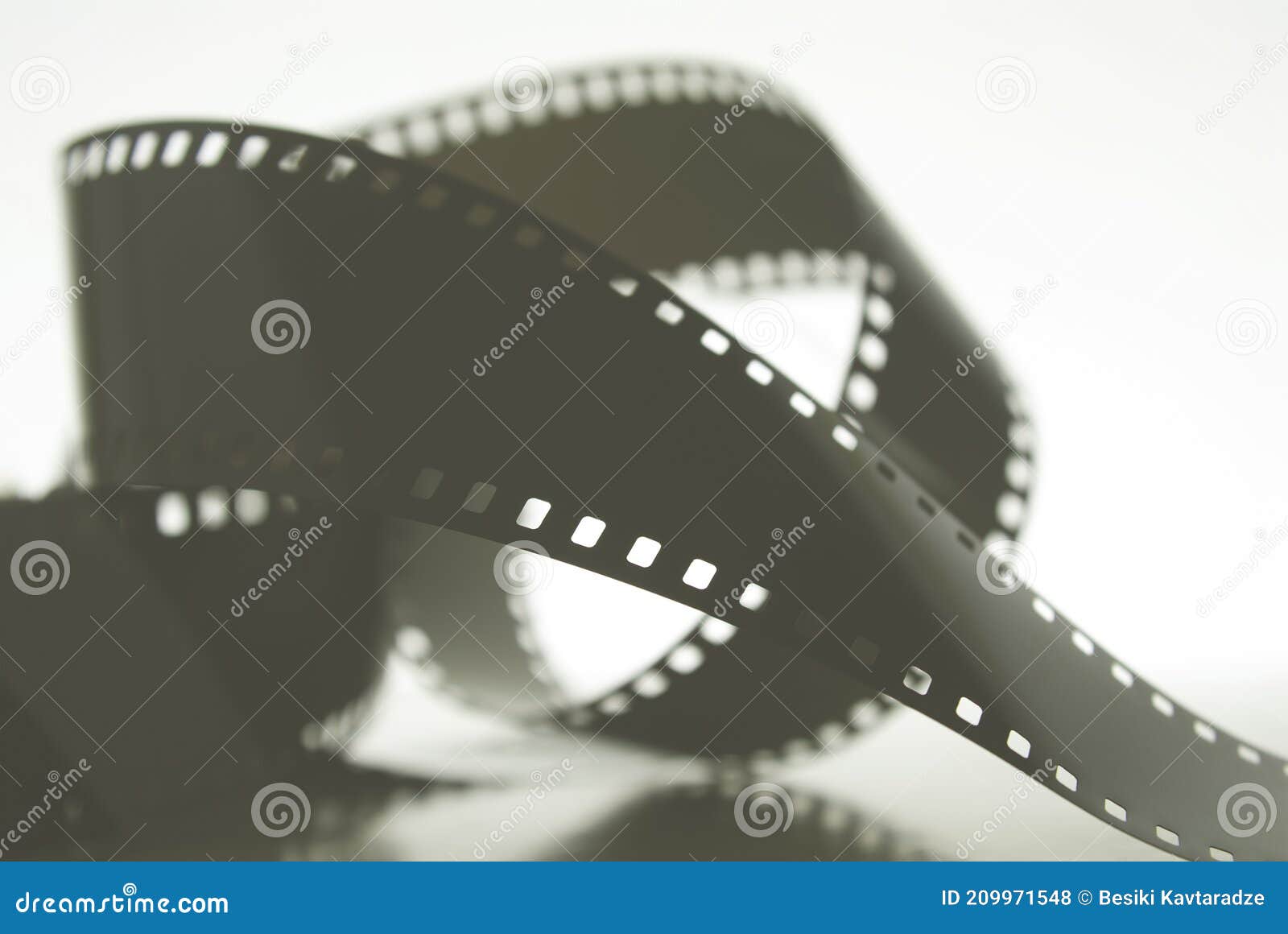 35mm Negative Film Roll in Blur. Stock Photo - Image of isolated ...