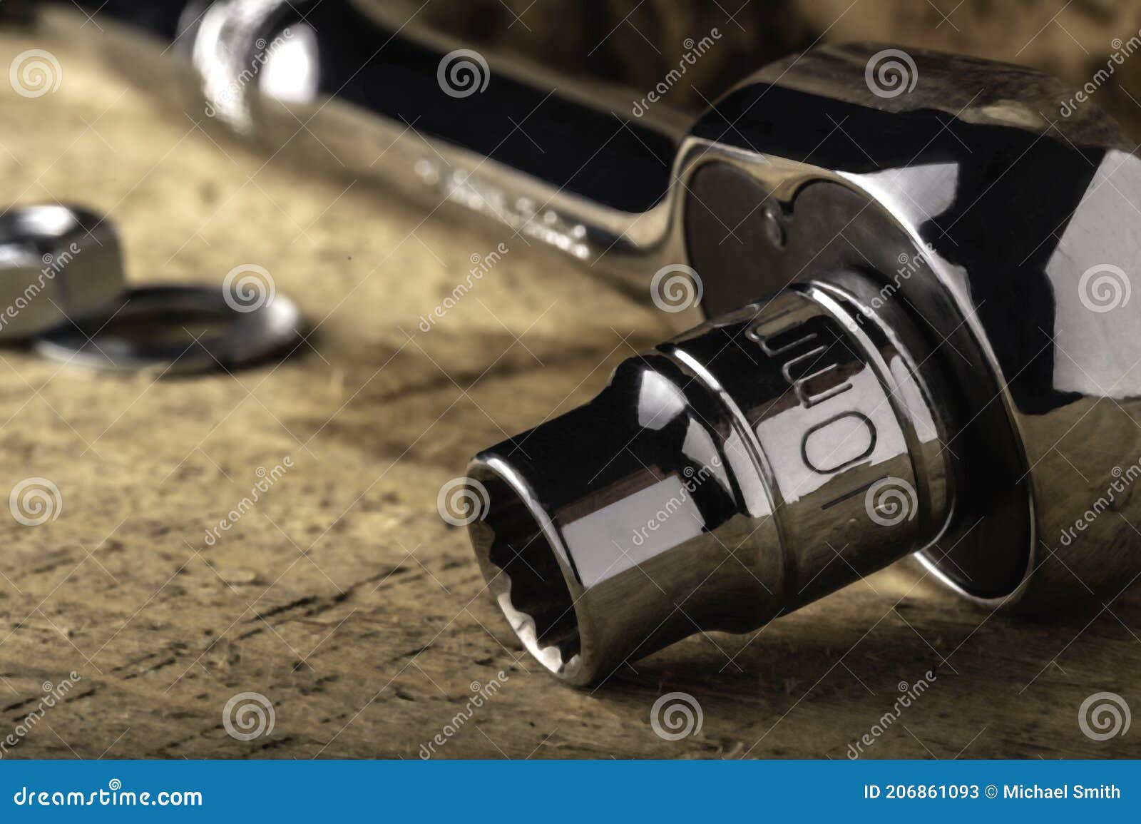 10mm Socket stock image. Image of 10mm, tools, socket - 206861093