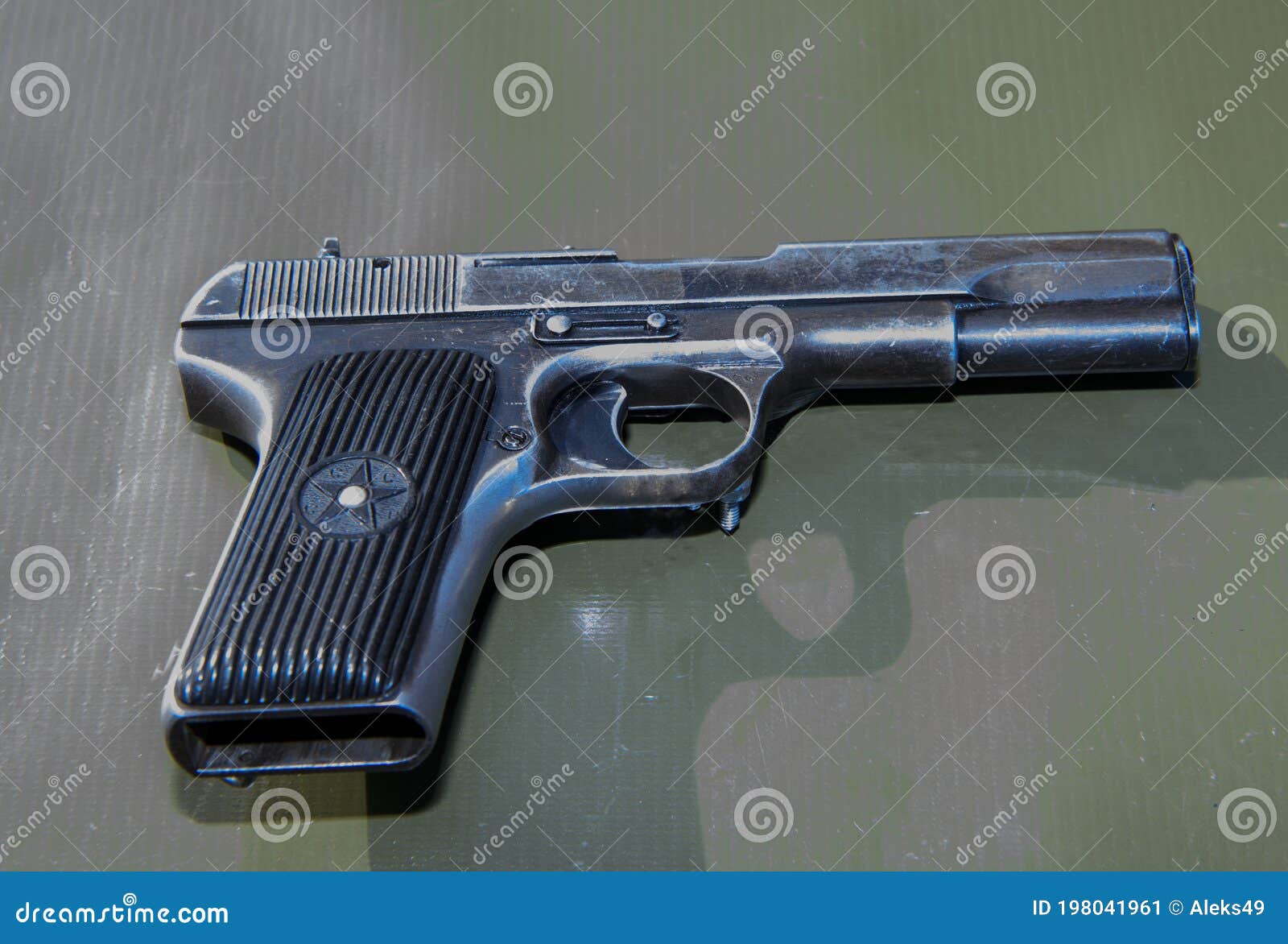7.62 Mm TT Pistol Tula Tokarev Editorial Photo - Image of weapon ...