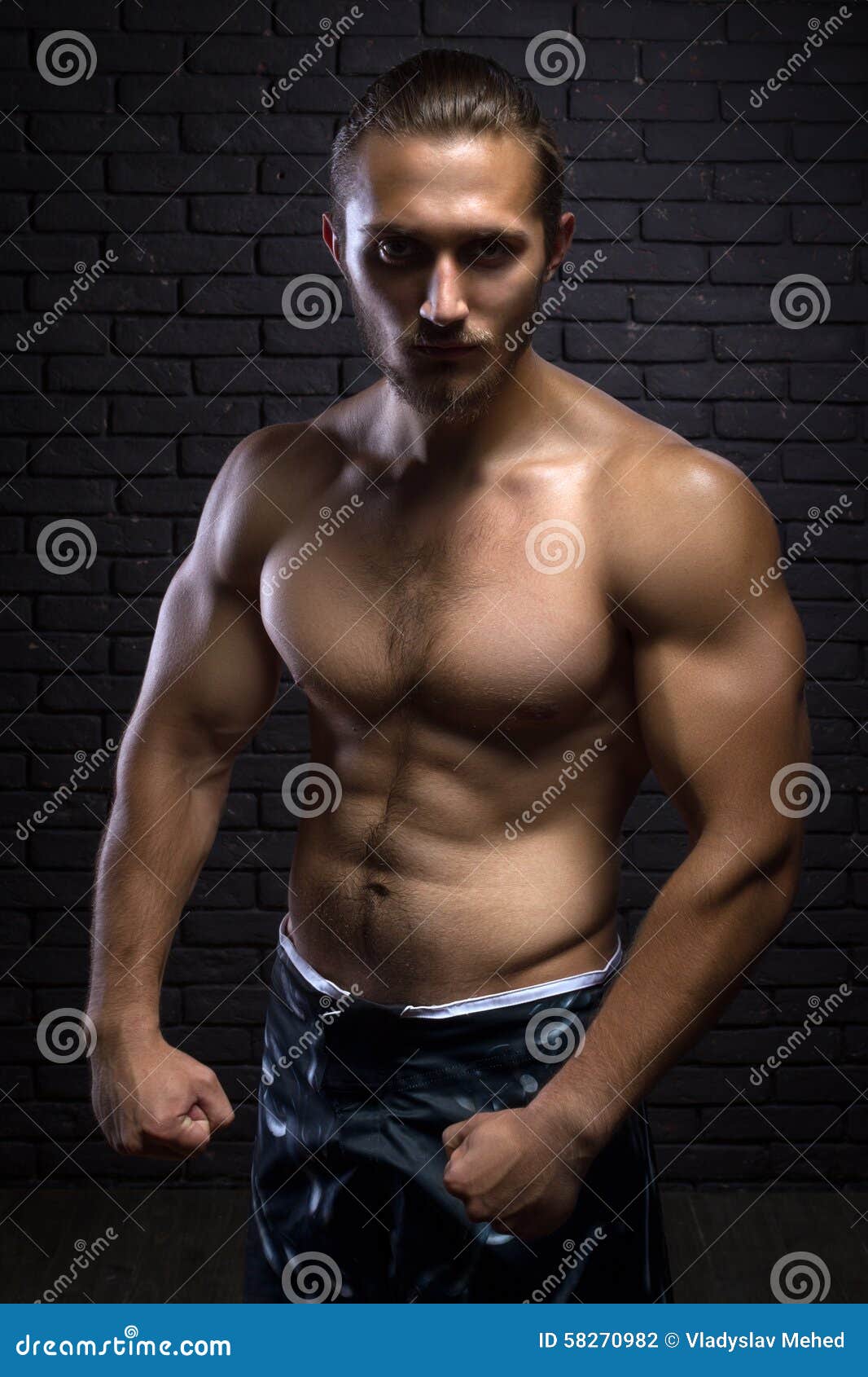 MMA Fighter stock photo. Image of fitness, kickboxing - 58270982