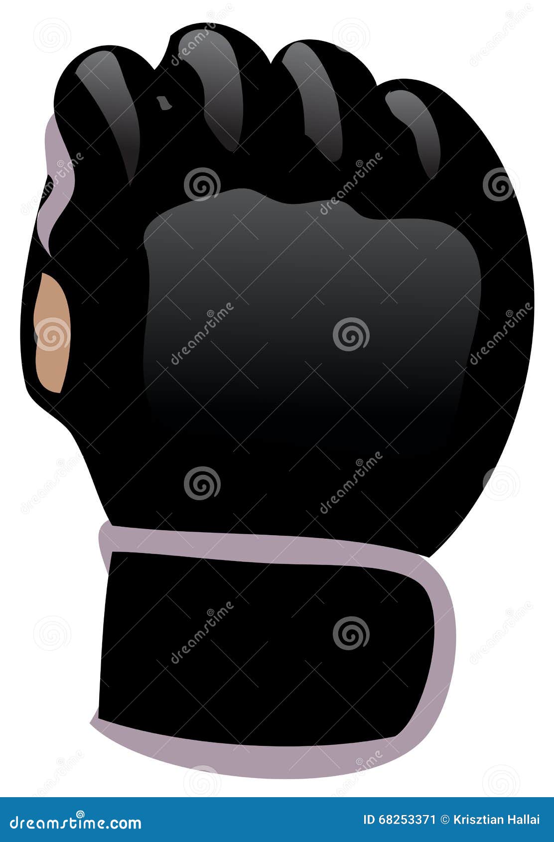 Mma Gloves Vector
