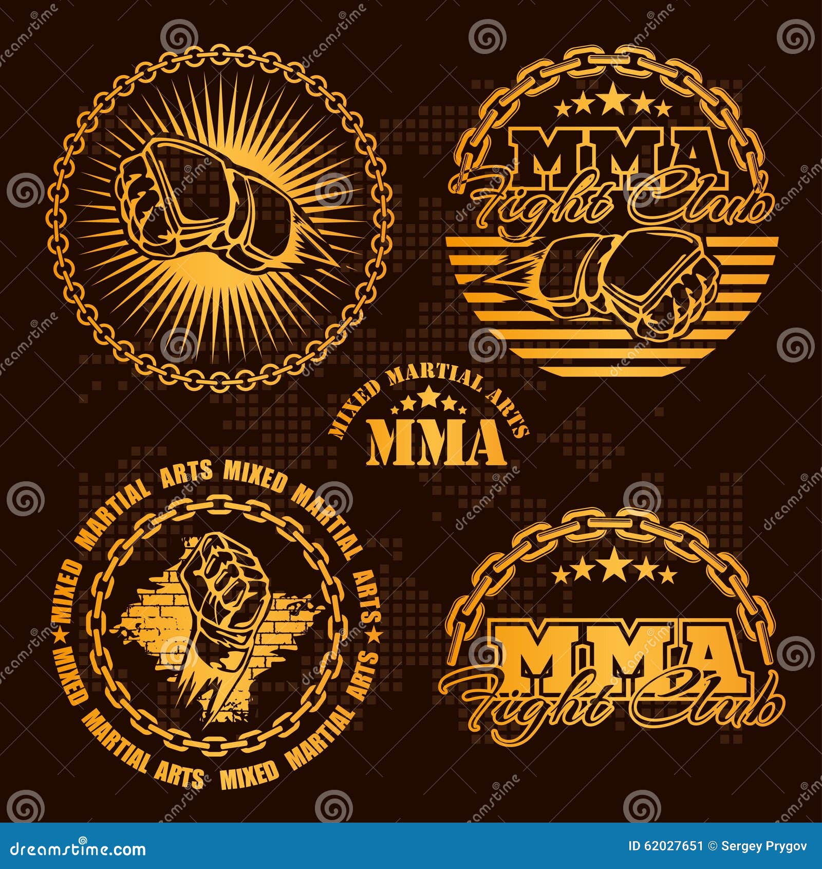Mixed Martial Arts Symbols
