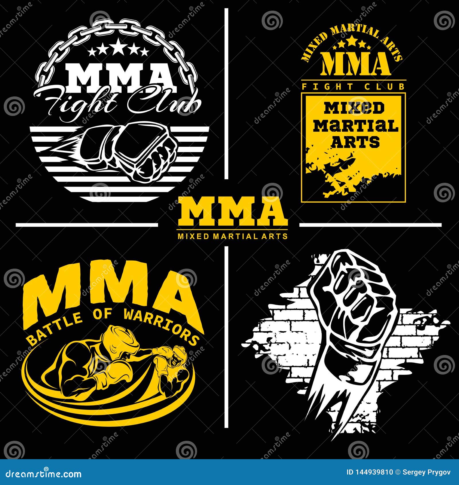 Mixed Martial Arts Symbols