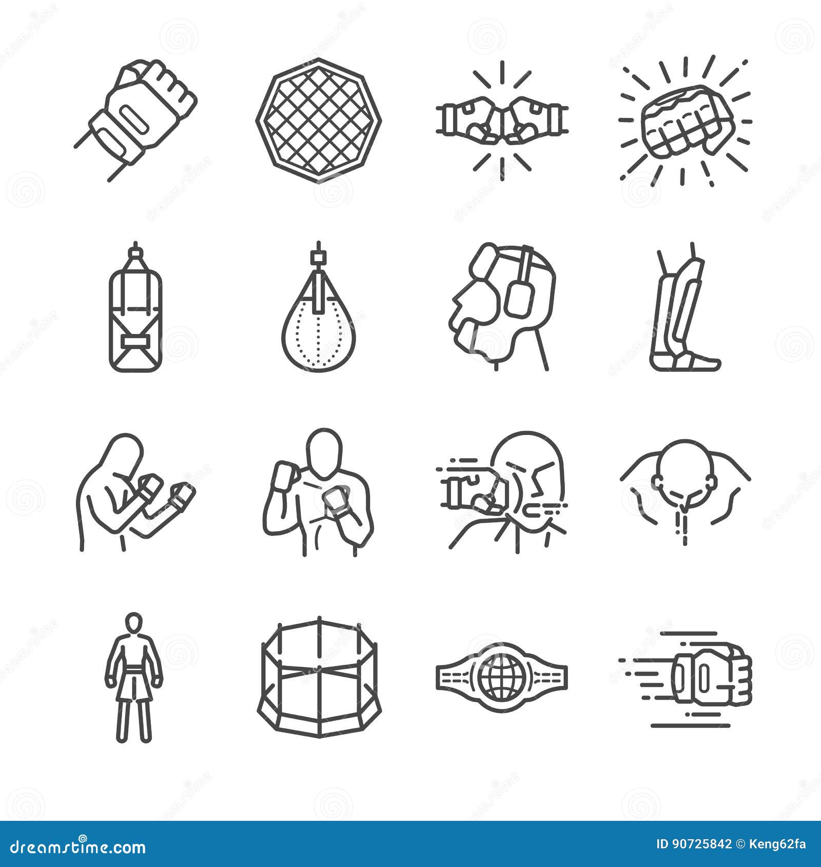 Mma Icon Stock Illustrations – 4,121 Mma Icon Stock Illustrations ...