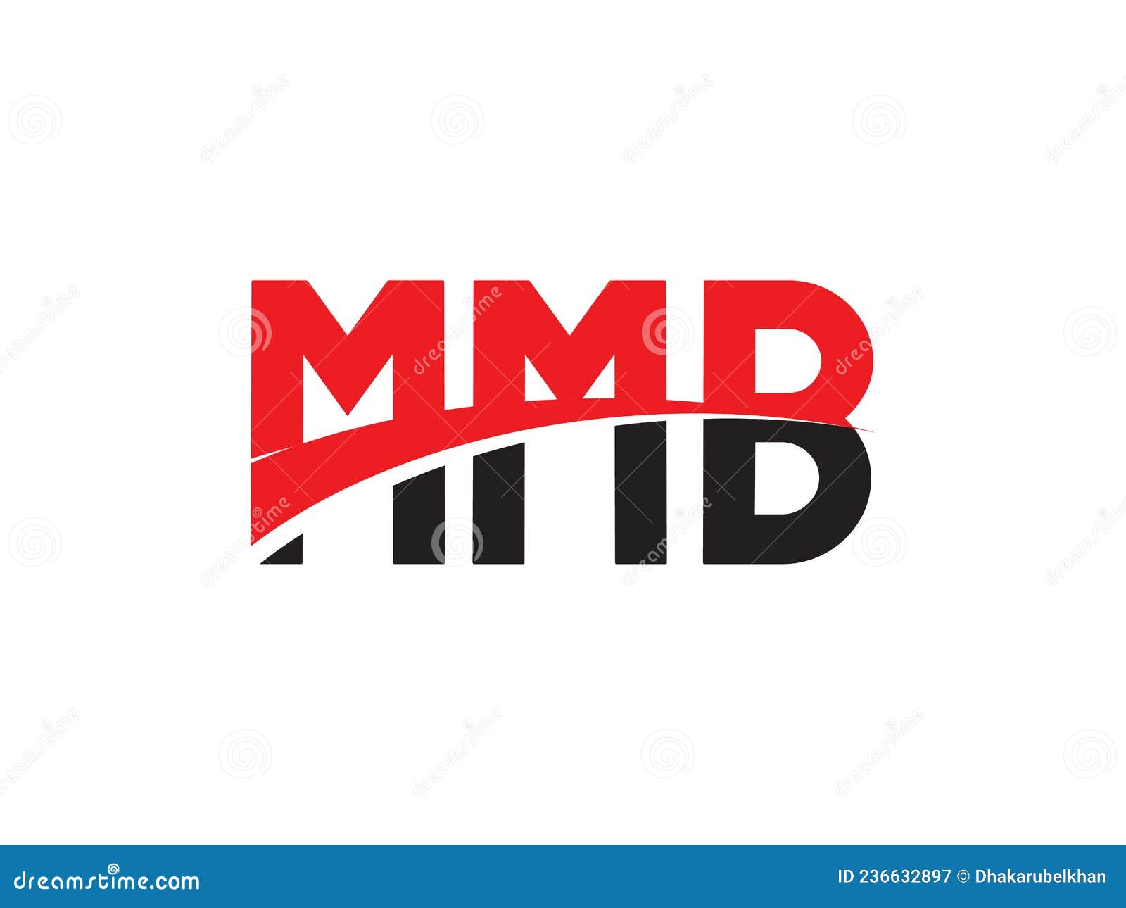 MMB Letter Initial Logo Design Stock Vector - Illustration of concept ...
