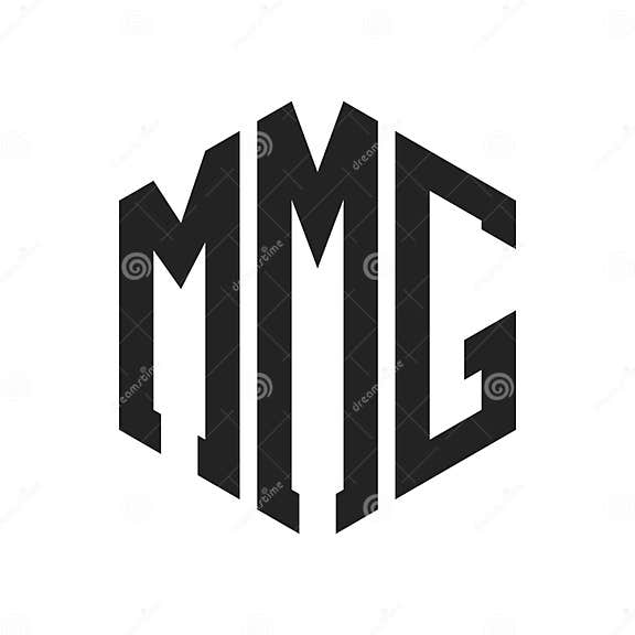 MMG Logo Design. Initial Letter MMG Monogram Logo Using Hexagon Shape ...