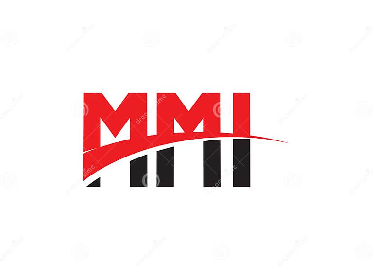 MMI Letter Initial Logo Design Stock Vector - Illustration of ligh ...