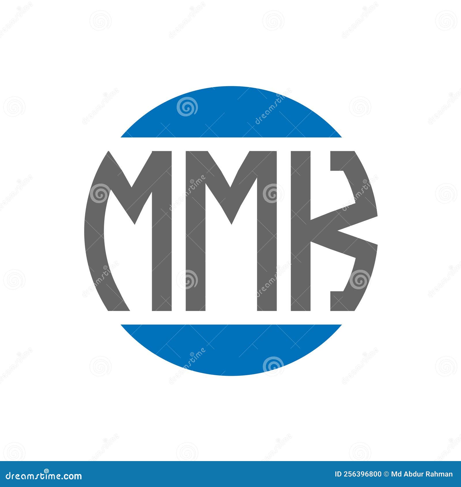 MMK Letter Logo Design on White Background. MMK Creative Initials ...