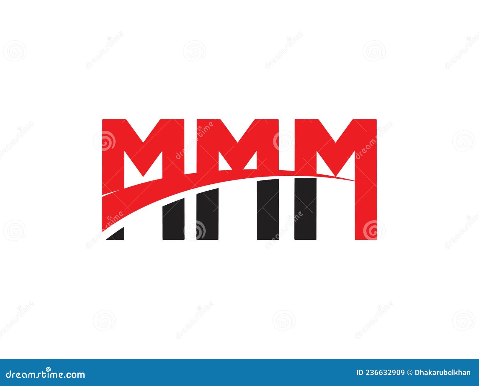 MMM Letter Initial Logo Design Stock Vector - Illustration of element ...