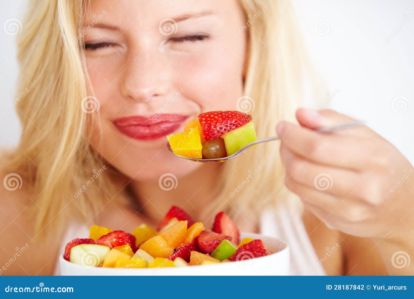 Mmm,yummy! stock photo. Image of caucasian, diet, hands - 28187842
