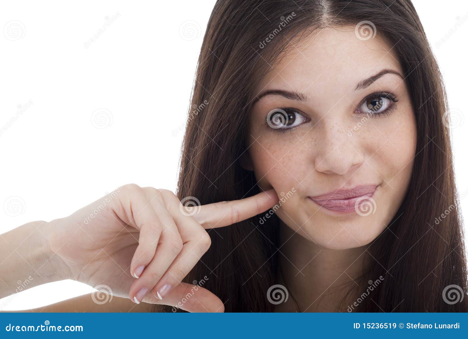 Mmmh, good! stock image. Image of hair, natural, beauty - 15236519