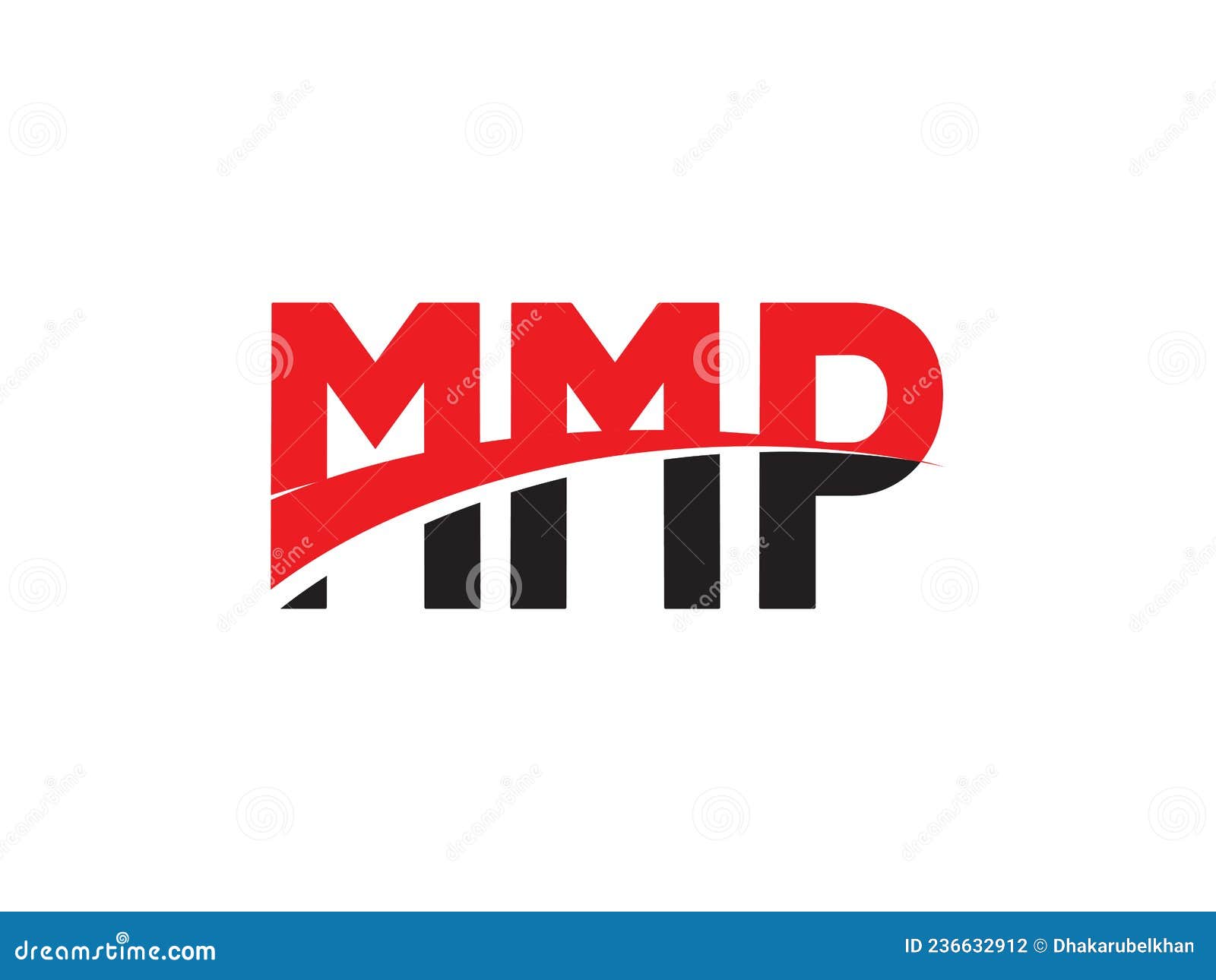 MMP Letter Initial Logo Design Stock Vector - Illustration of isolated ...