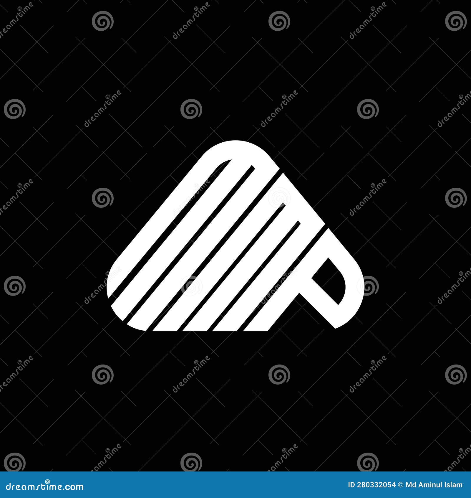 MMP Letter Logo Creative Design with Vector Graphic, MMP Stock ...