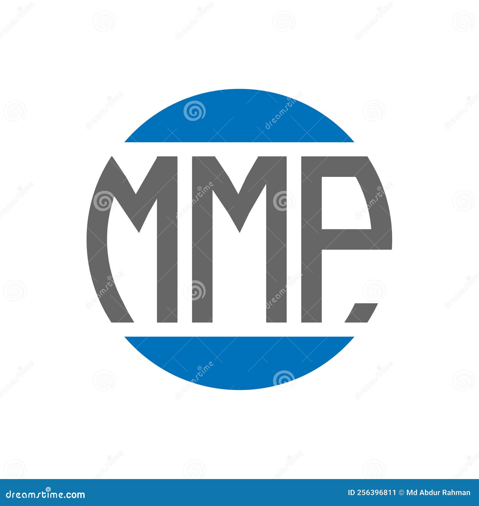 MMP Letter Logo Design on White Background. MMP Creative Initials ...