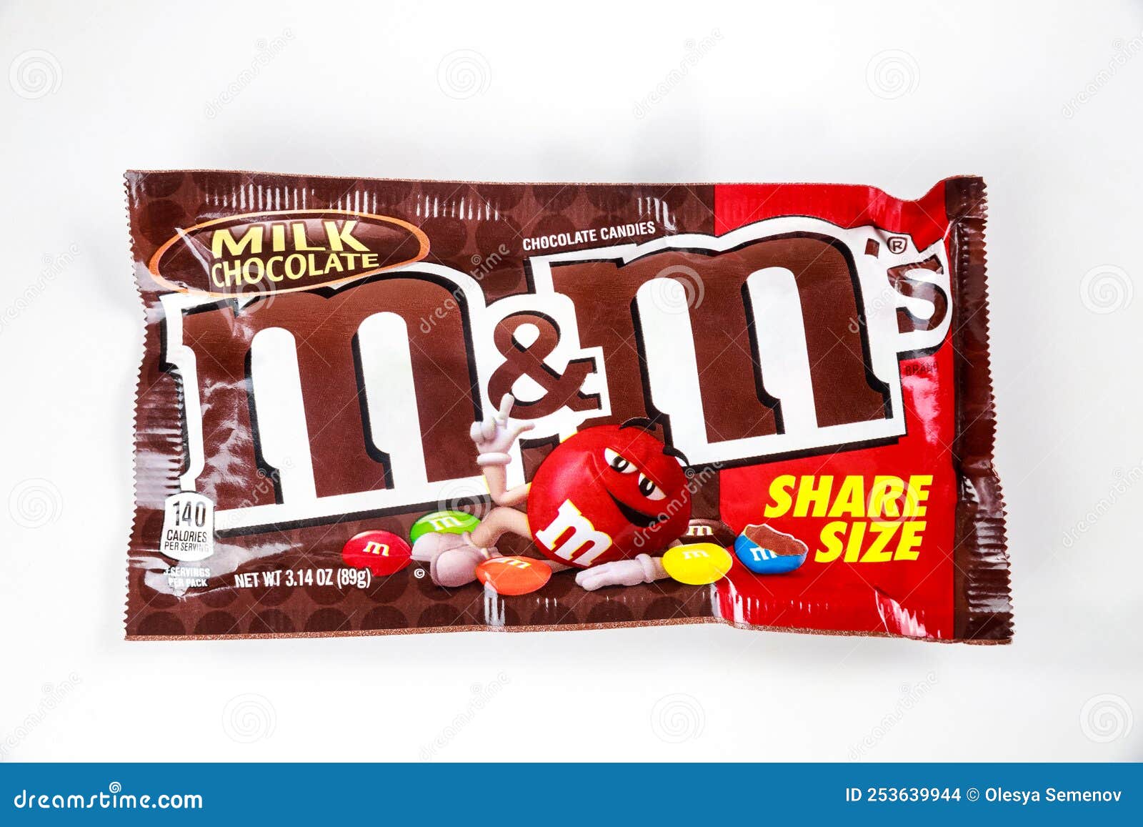 MMs Colored Milk Chocolate Candy Share Size. Editorial Stock Image ...